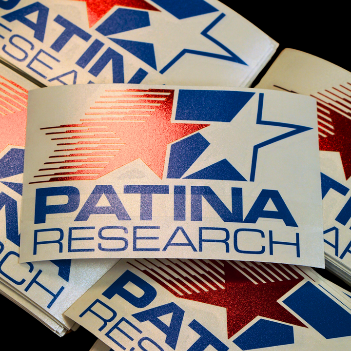 Stickers – Patina Research